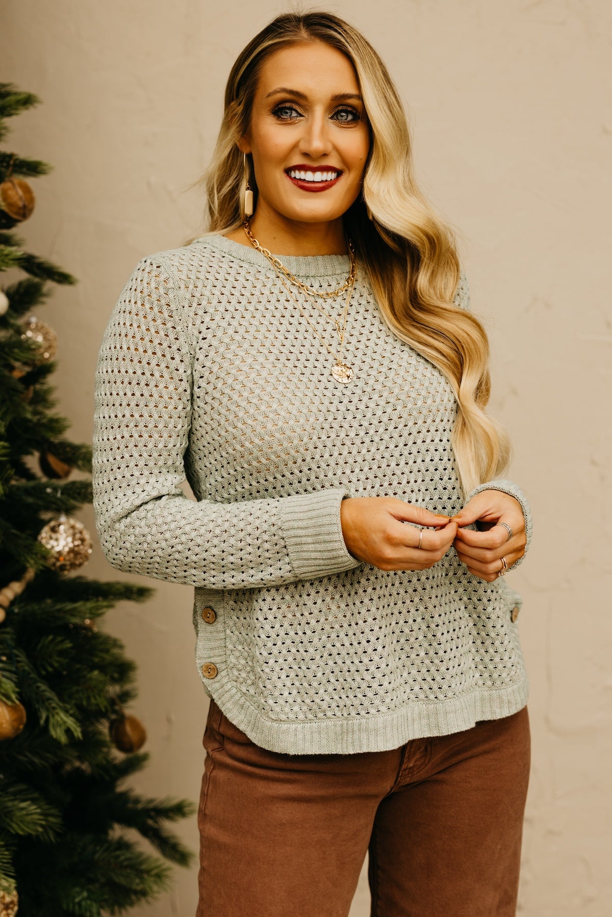 The Zander Side Button Sweater | MOD Boutique