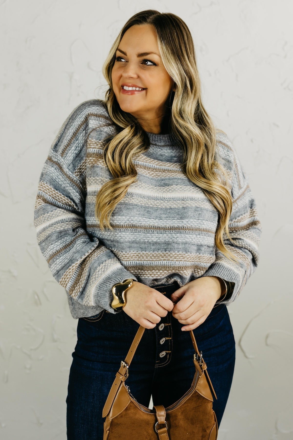 The Connie Striped Knit Sweater | MOD Boutique
