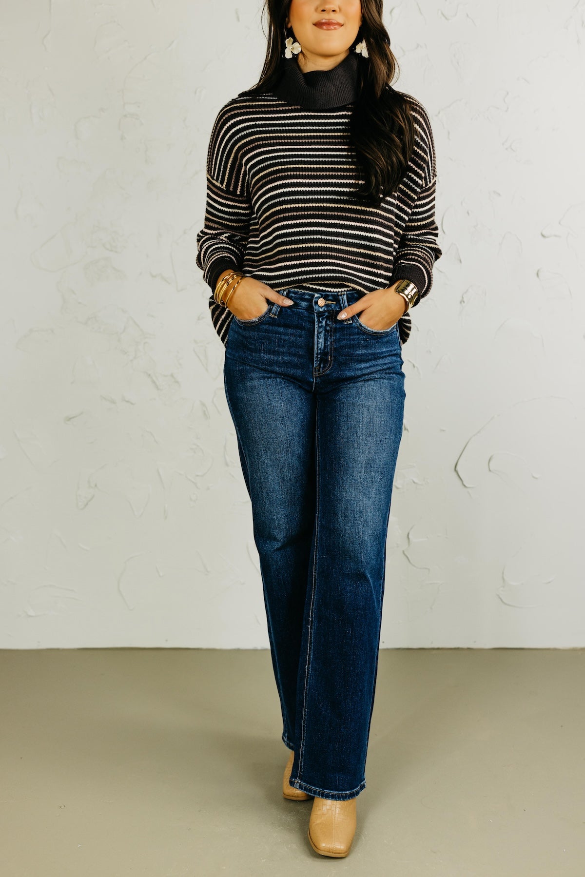 Flying Monkey | High Rise Loose Fit Denim | MOD Boutique