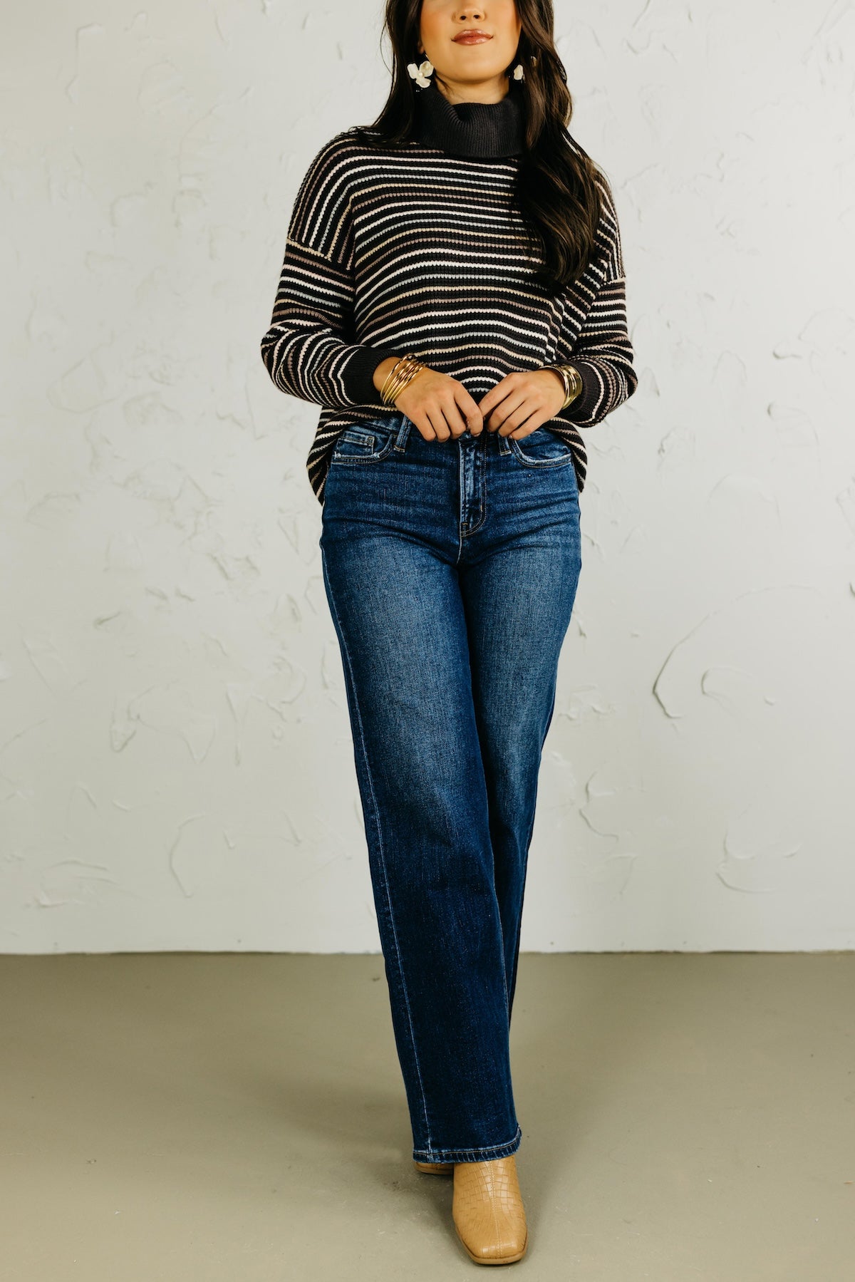 Flying Monkey | High Rise Loose Fit Denim | MOD Boutique