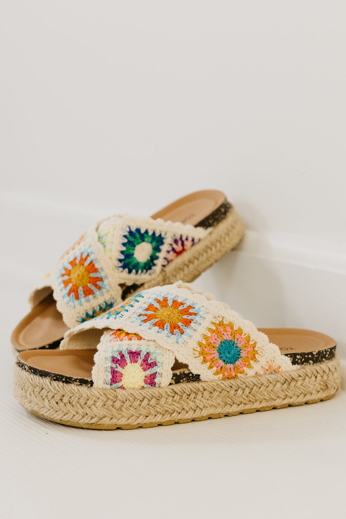 The Athens Espadrille Embroidered Sandal | MOD Boutique