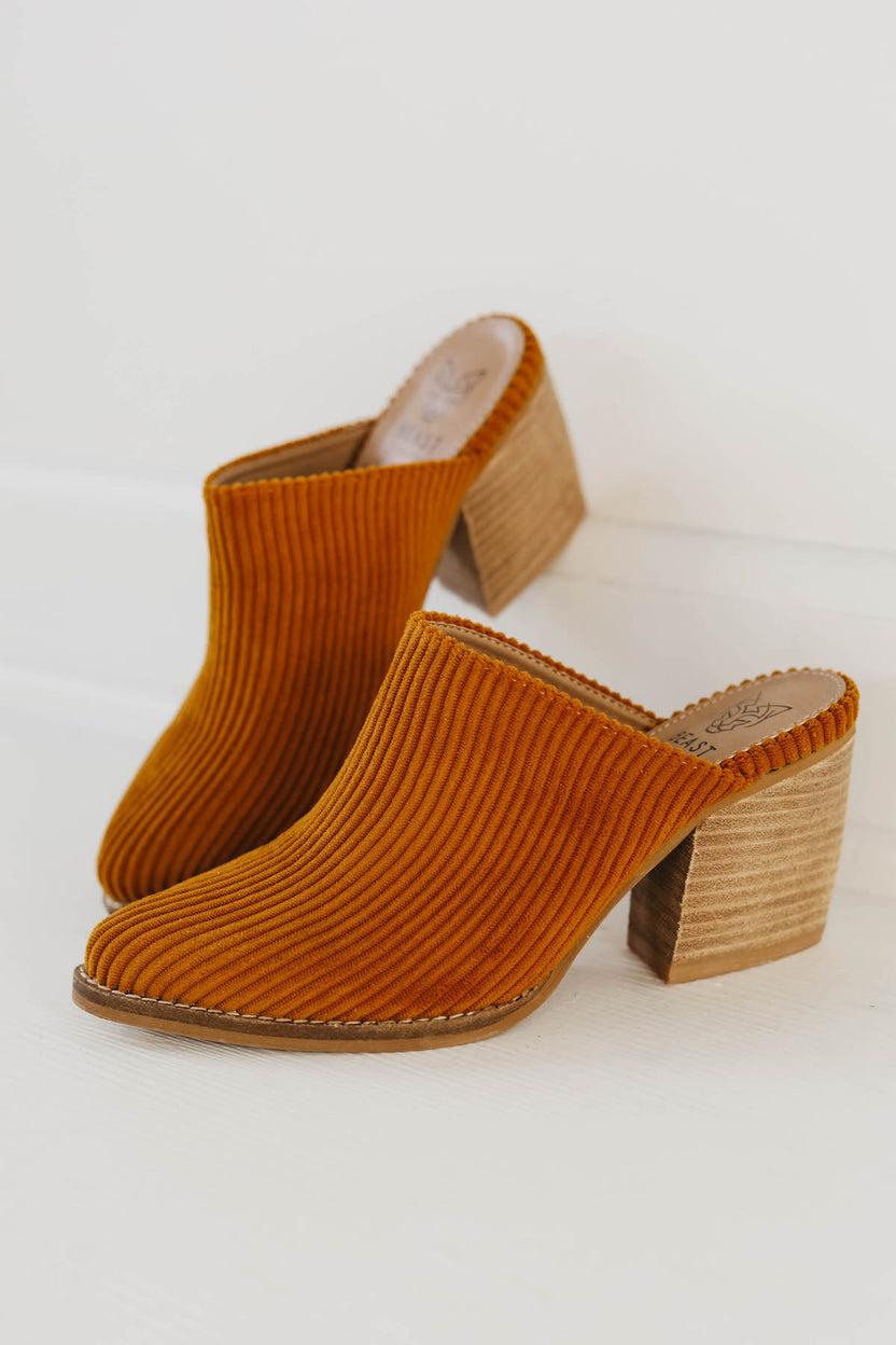 The Angela Chunky Heel Mule | MOD Boutique